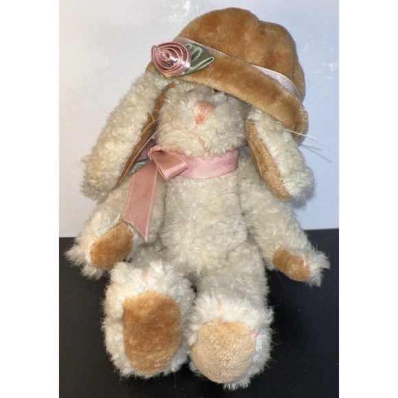 Boyds Bears | Toys | Vintage Boyds Bunny 6 Jointed Velour Hat Paws The ...